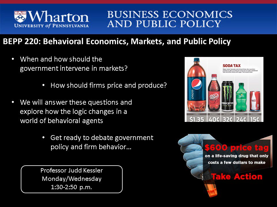 Course Promotion - BEPP 220 - Business Economics and Public Policy ... Course Promotion - BEPP 220 - Business Economics and Public Policy ...